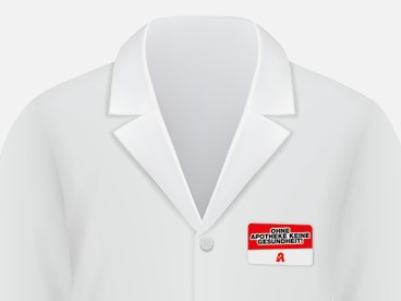 Textilaufkleber weisen auf ABDA-Kampagne hin | ABDA